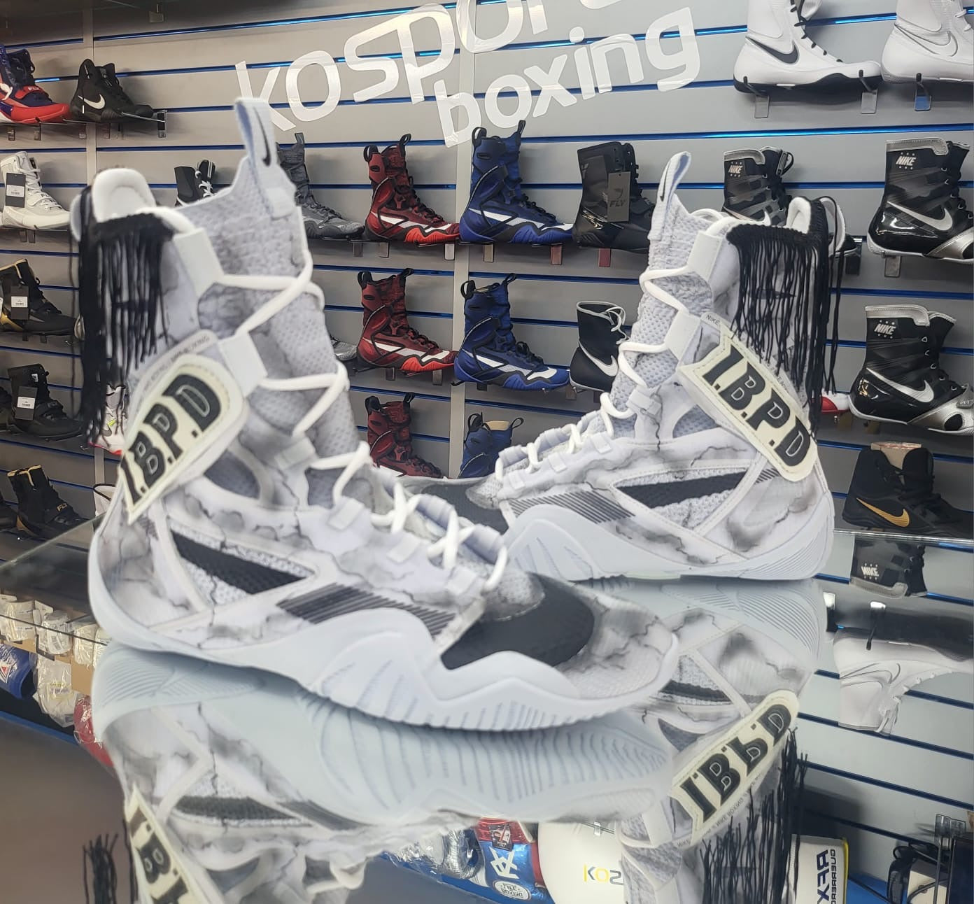 Custom I.B.P.D Nike HyperKO 2.0 Fight Shoes – KO Sports UK