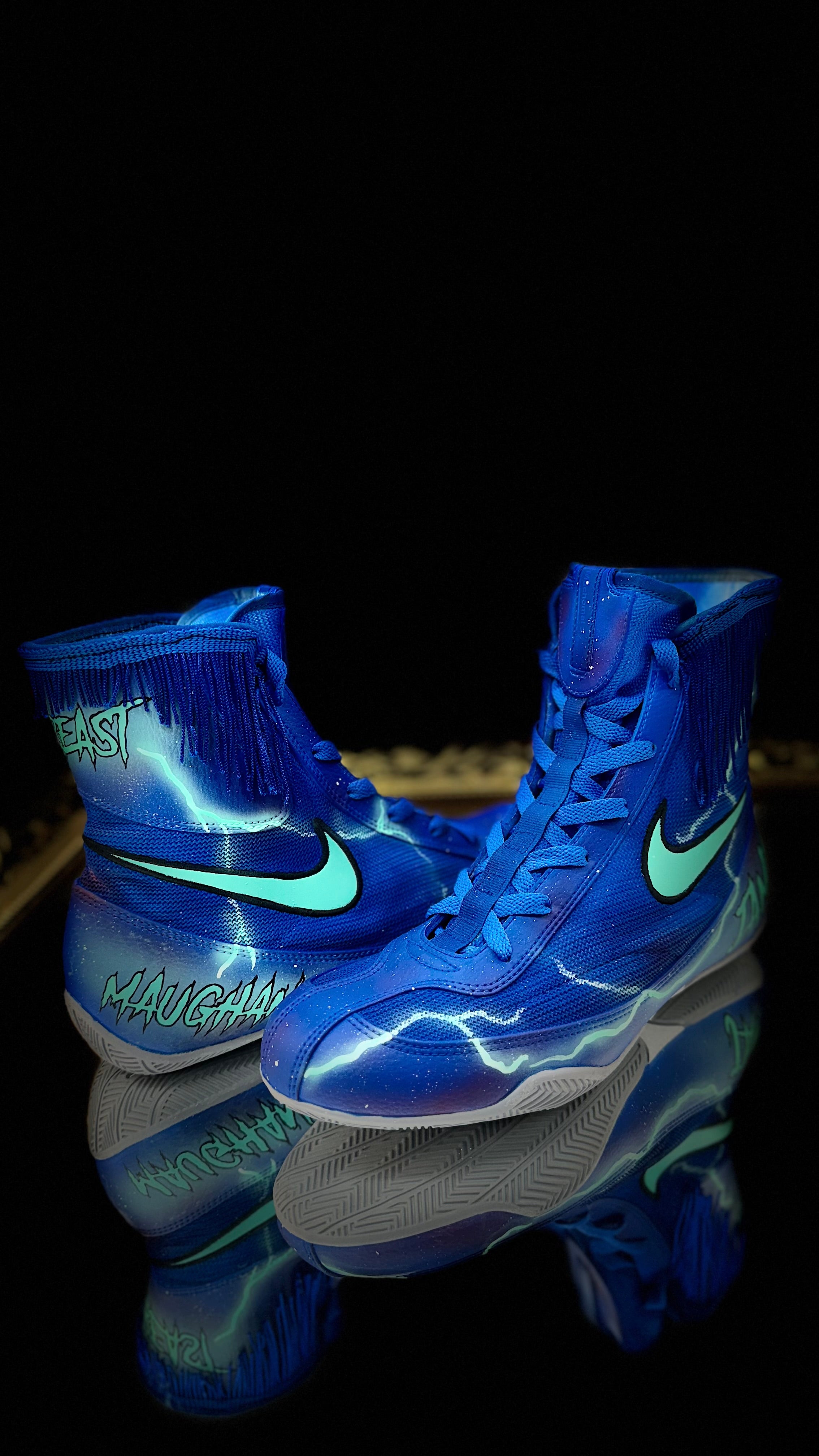 Custom Nike ZEUS Machomai 2.0 Fight Shoes – KO Sports UK
