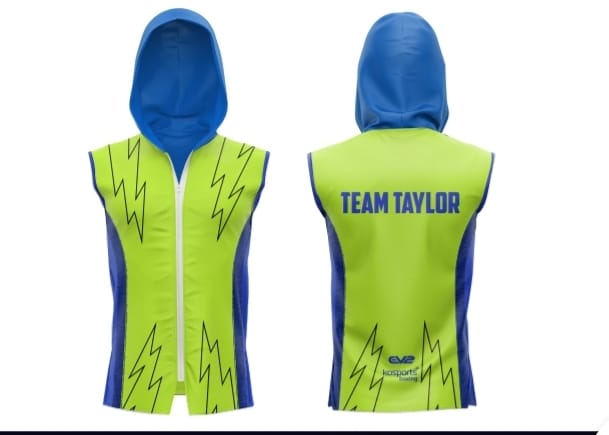 Blue & Green AT Boxing Jacket – KO Sports UK