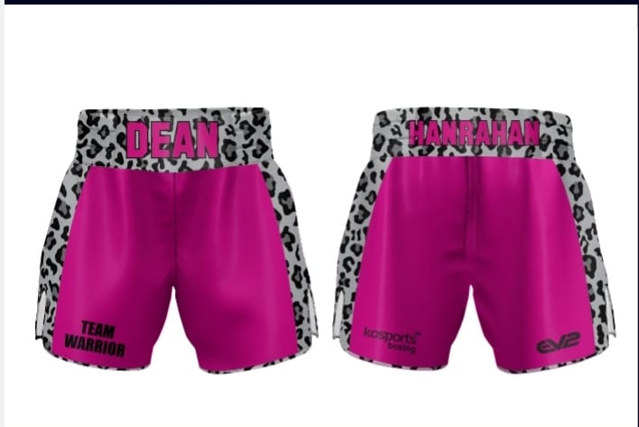 Pink & Leopard Print DH Boxing Shorts – KO Sports UK