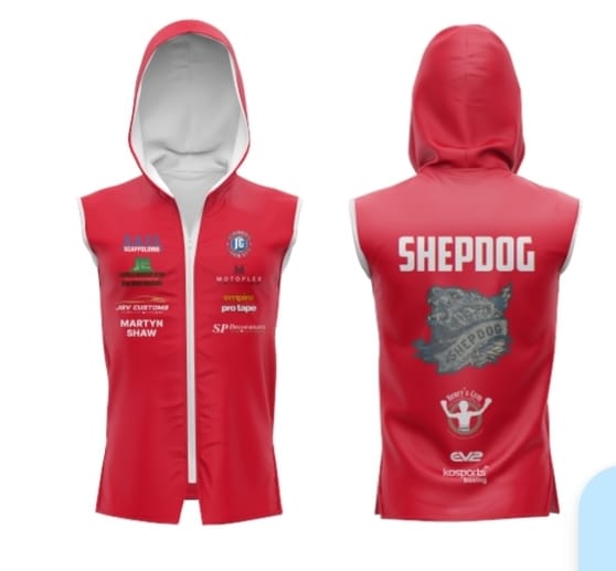 Red & White SN Boxing Jacket – KO Sports UK