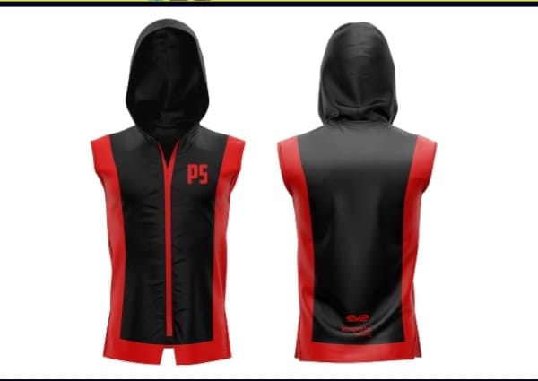 Red & Black PS Boxing Jacket – KO Sports UK