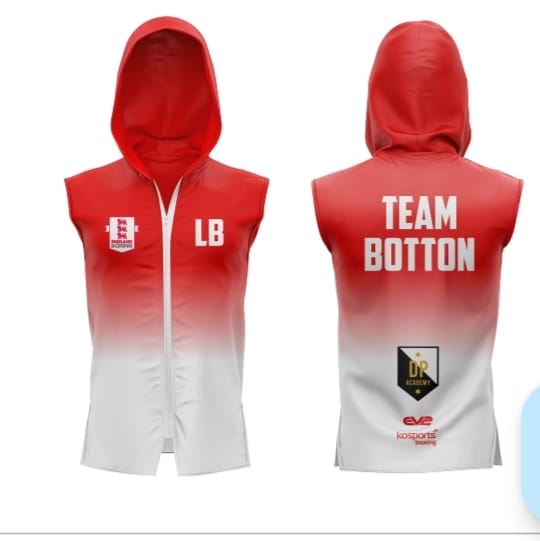 White & Red LB Boxing Jacket – KO Sports UK